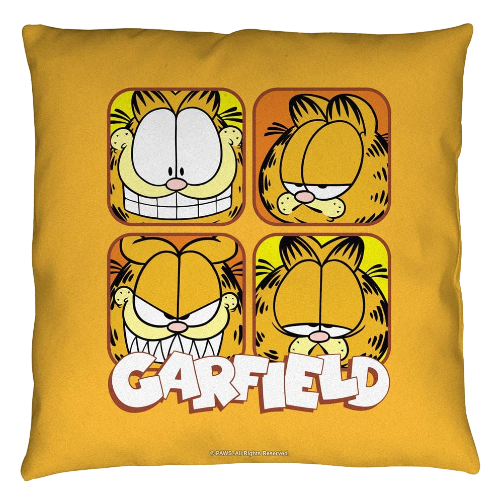 Garfield Faces Throw Pillow – Sons of Gotham